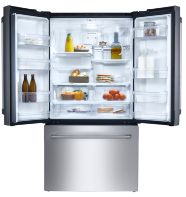 Mabe | INO27JSPFFS 27cuft Premium Inverter French Door Bottom Freezer ...